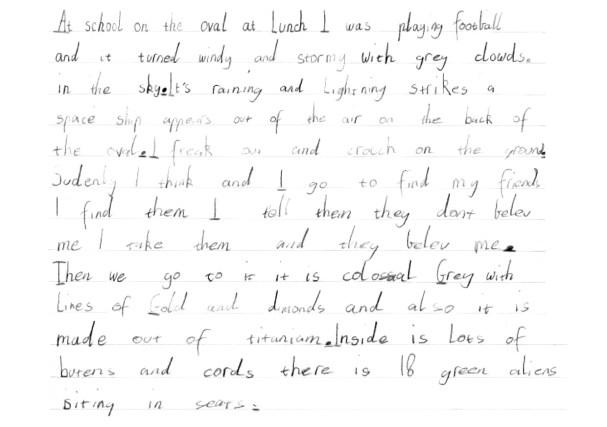 Big Write ﻿ – Strathmore Primary School
